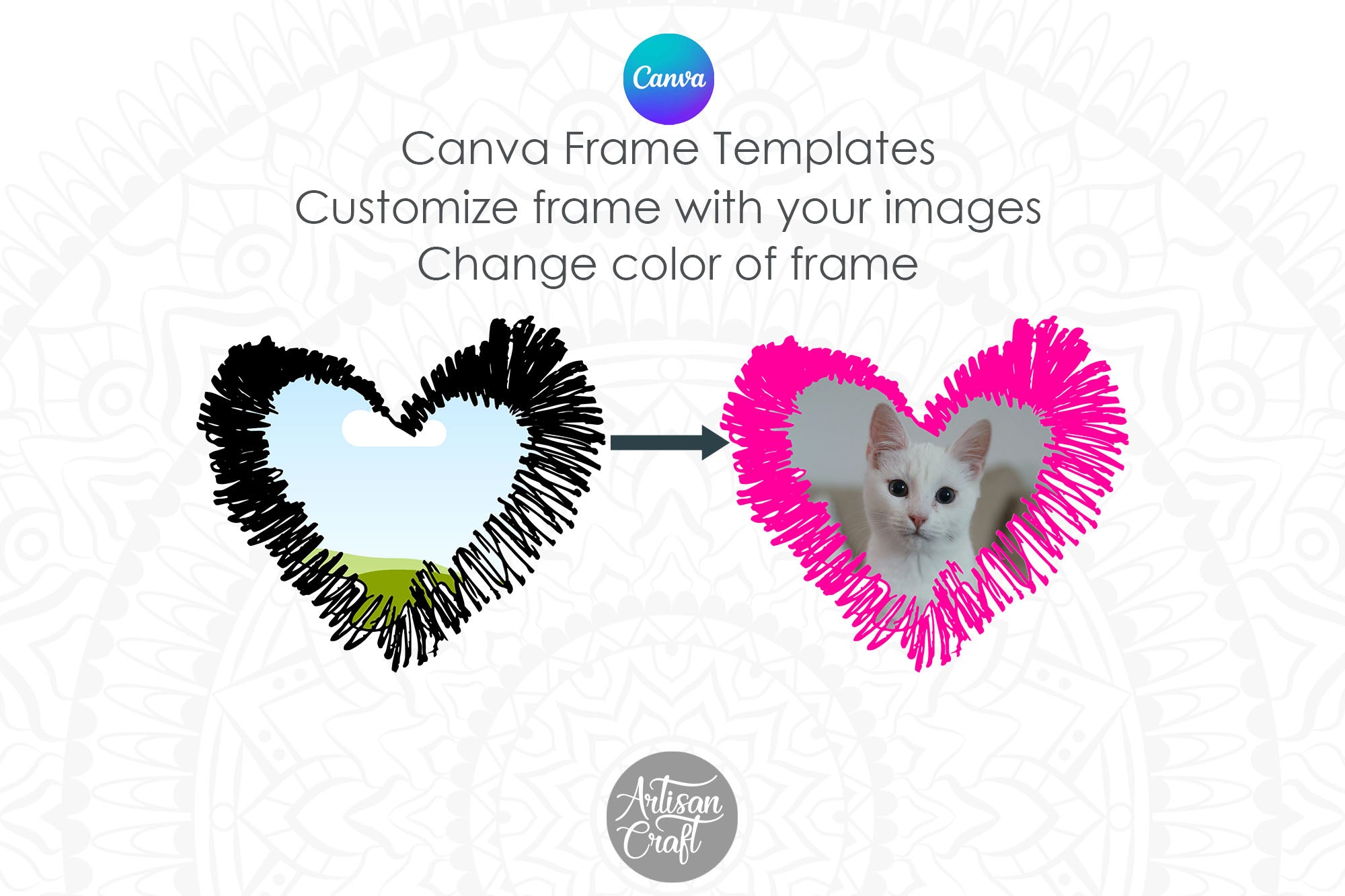 Canva frames uses and applications – Artisan Craft SVG